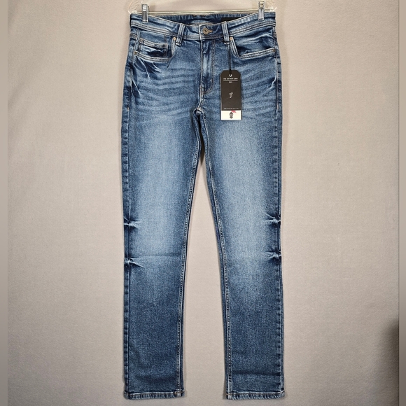 NYC | Jeans | Nyc The Perfect Jean Mens Slim Thick Fit Stream Med Blue ...